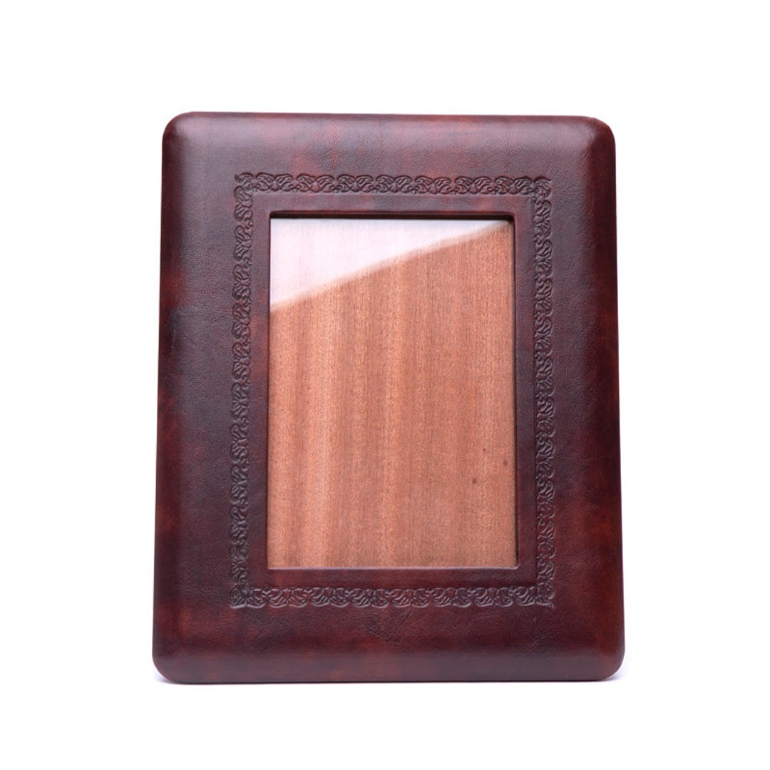 Leather Frame Decorated With Frieze - Etsy