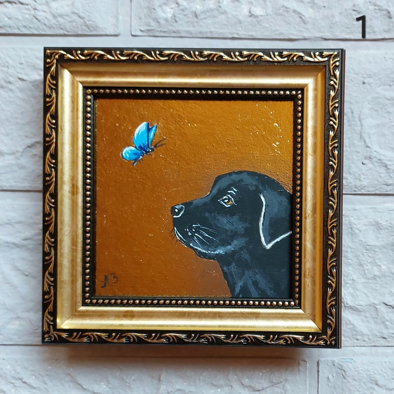 Labrador Painting - Etsy
