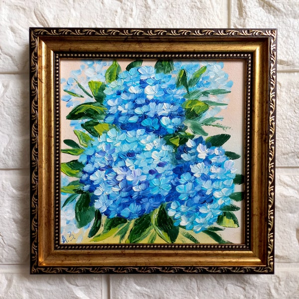 Antique Blue Hydrangea - Etsy