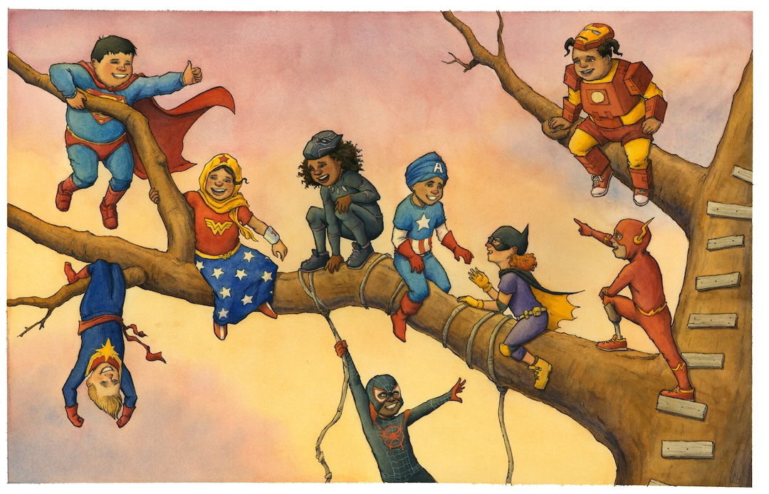 We Are All Superheroes - Etsy