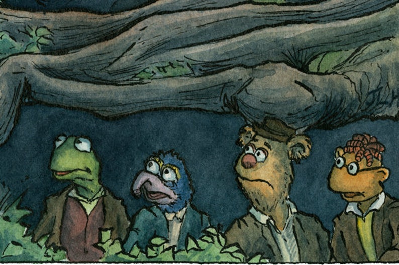 Muppets of the Rings (muppets and Lord of the Rings Print) - Etsy