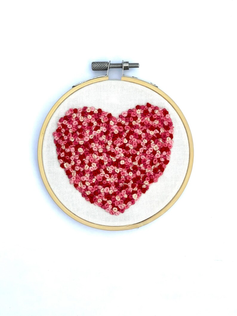 Valentine Heart Hoop - Etsy