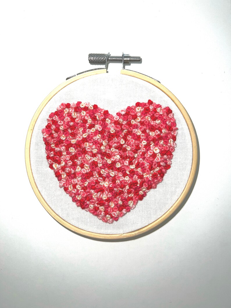 Valentine Heart Hoop - Etsy
