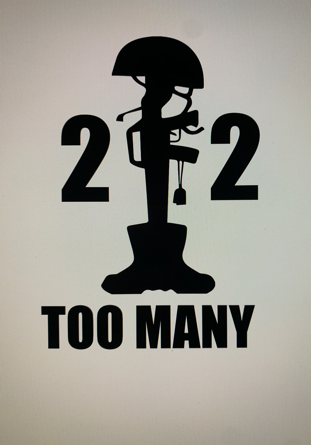 22 Too Many SVG - Etsy