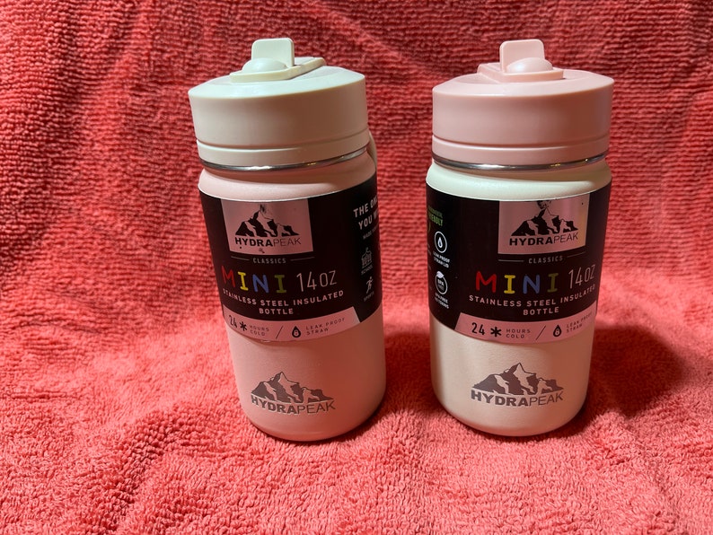 Hydrapeak Mini 14 Ounce Water Tumbler for Adults and Kids Custom ...