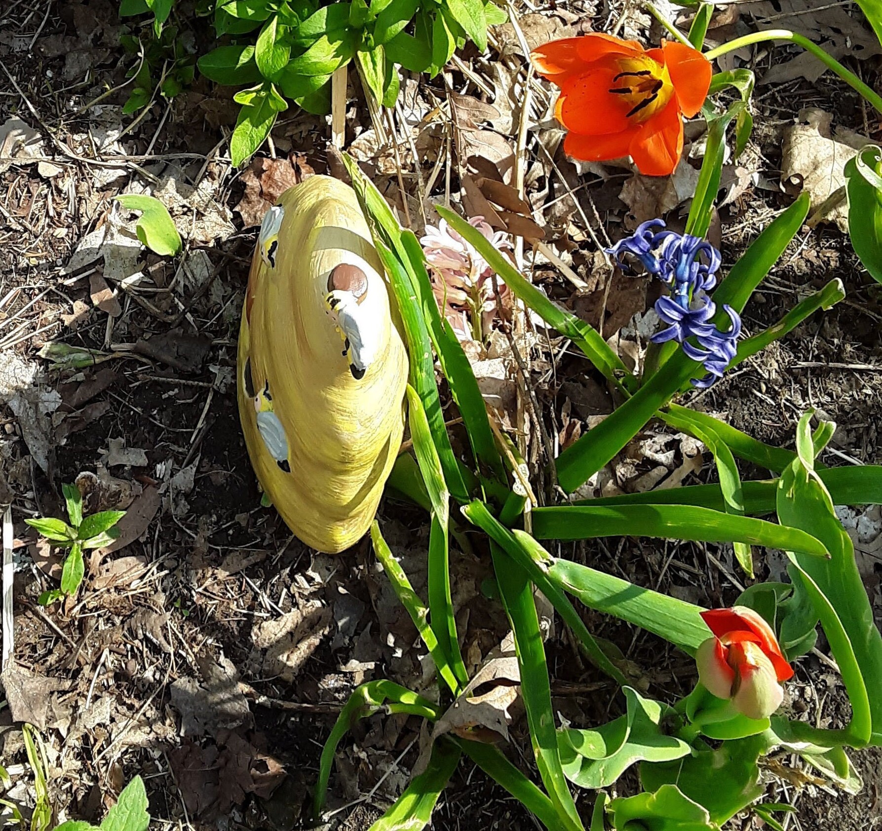 Painted Ceramic Honey Bee Hive Garden Decoration - Etsy