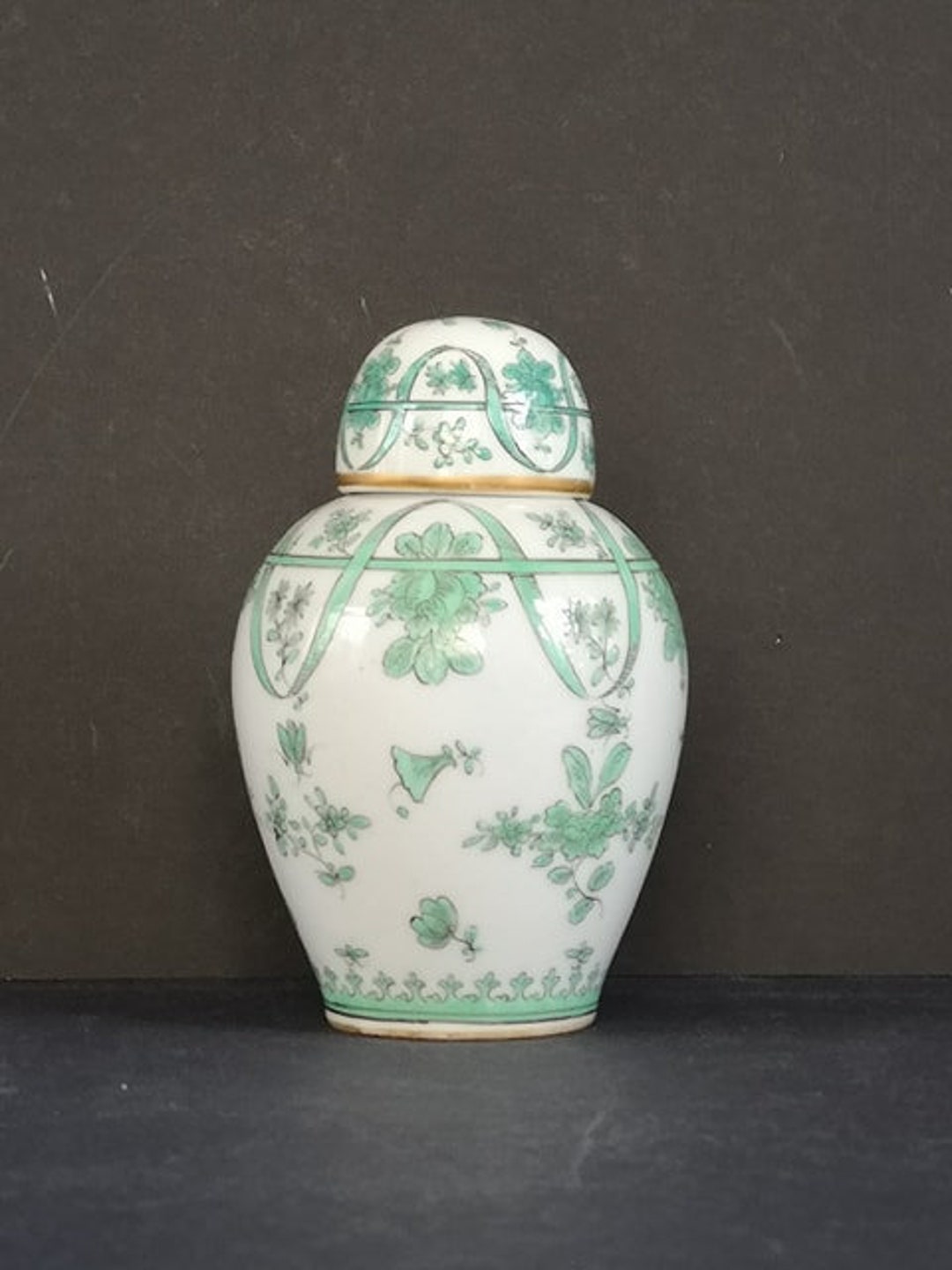 Französische Samson Edmé et Cie Porzellan Deckeldose im Stil - Etsy.de
