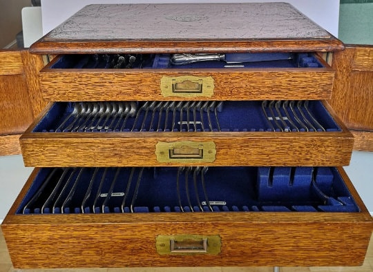 19th Century Elkington Cutlery Set Mark of ELKINGTON & CO. - Etsy