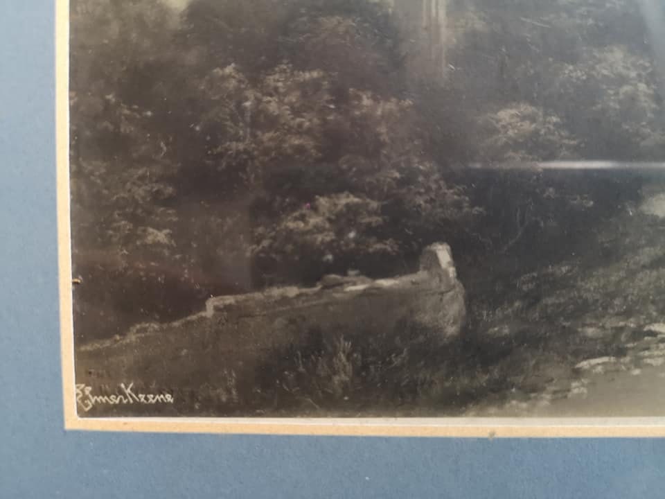 Elmer Keene 1853-1929 Widecombe-in-the-moor Antique Lithograph Circa ...