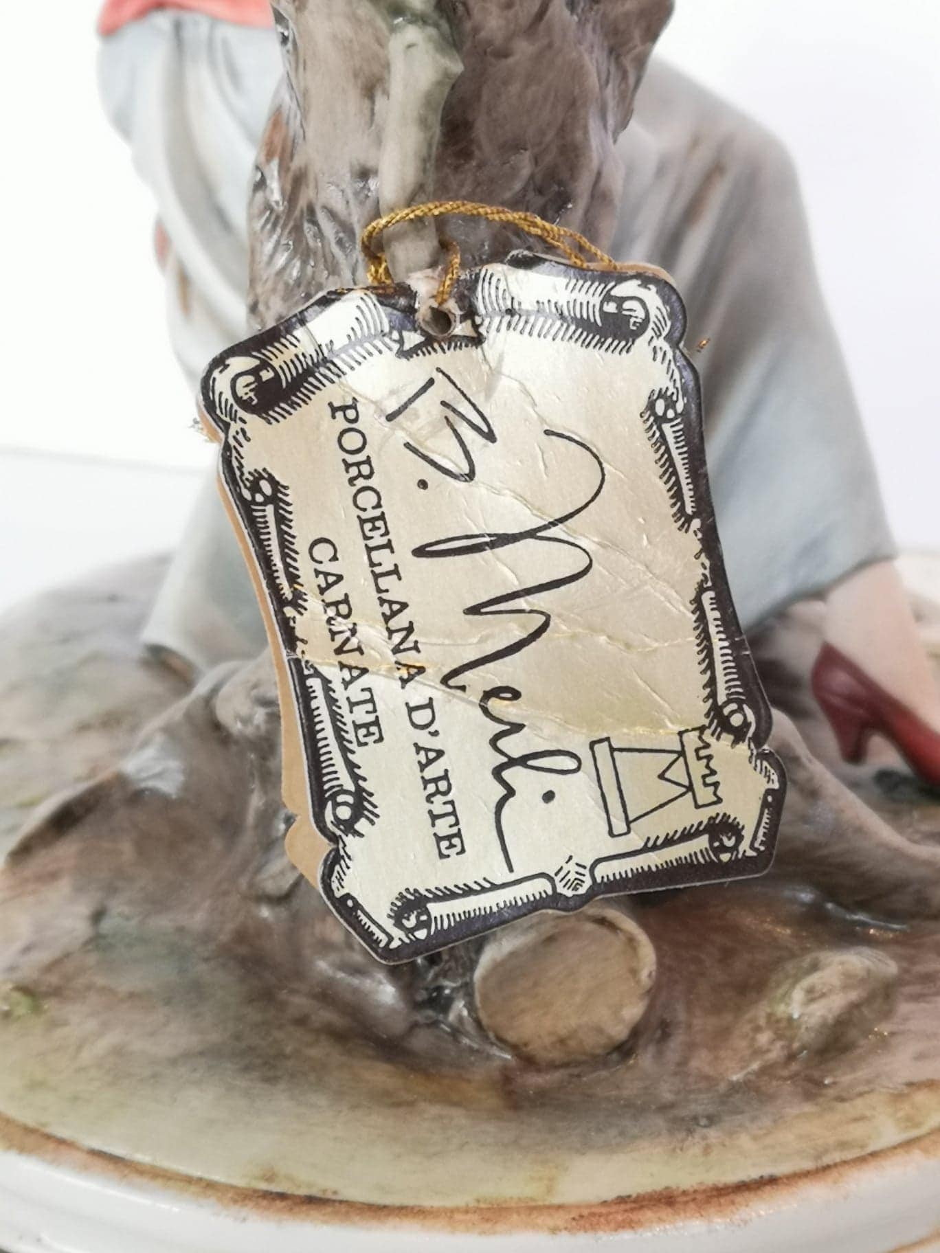 Vintage Bruno Merli the Lady Painter Porcelain Sculpture, Ca. 1980's - Etsy