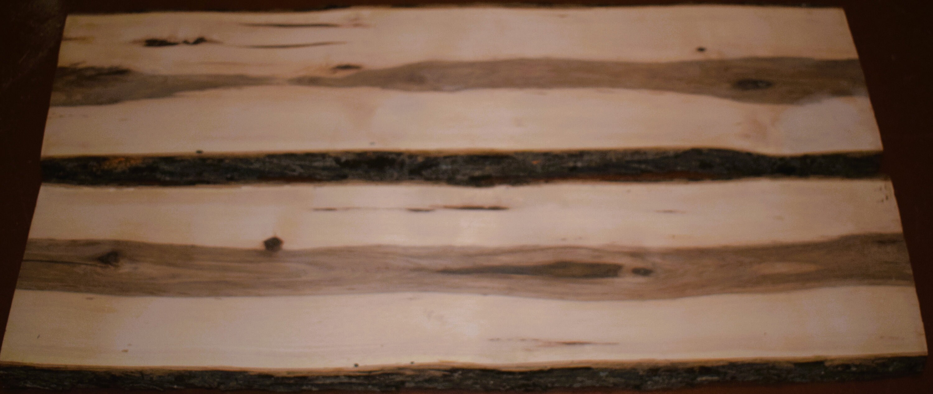 Hickory Book Matched, Live Edge Slabs, Perfect for Epoxy RIVER TABLES ...