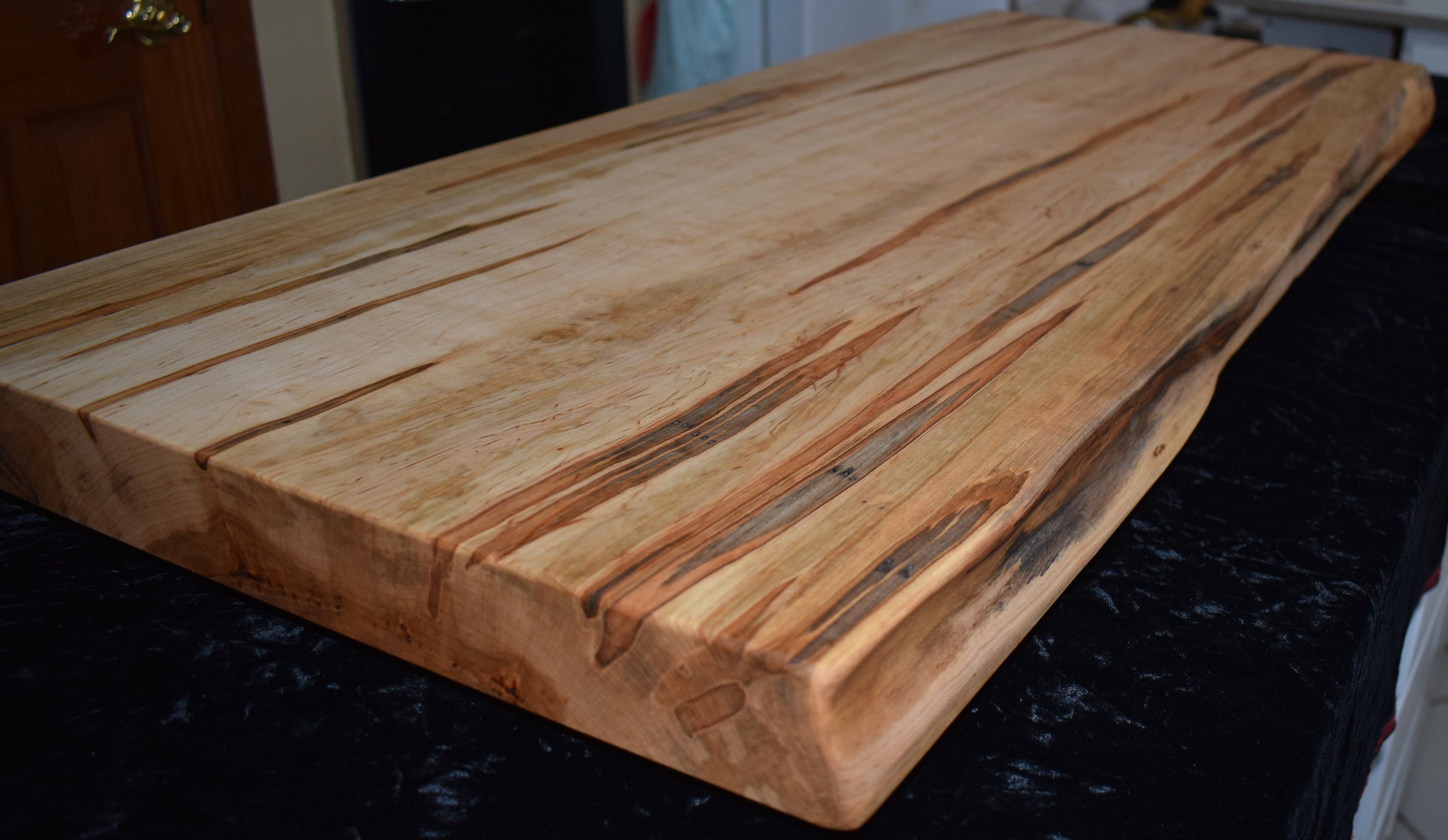 Ambrosia Maple Double Live Edge Slab. MOST COLORFUL 1 on Etsy. Coffee ...