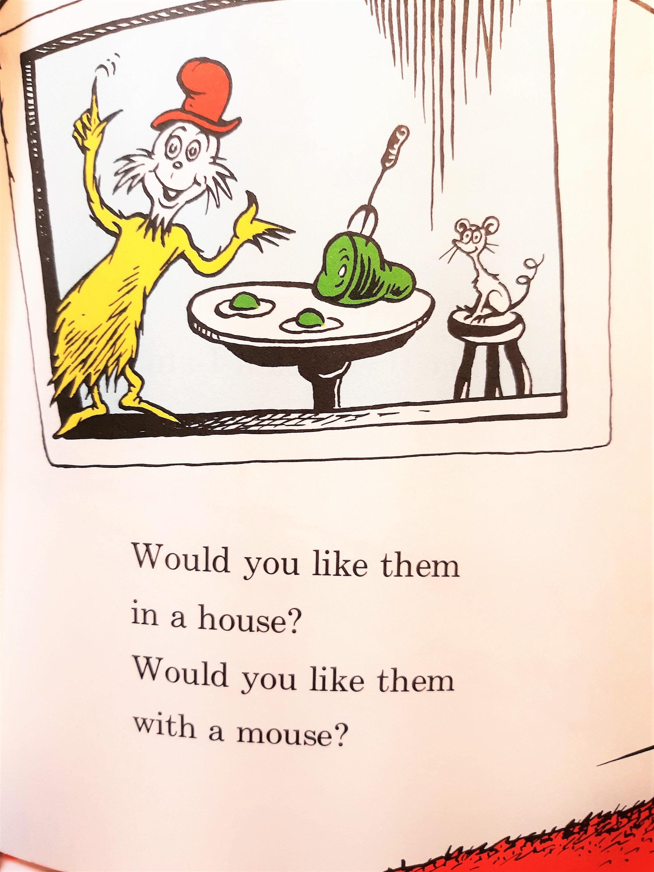 GREEN EGGS and HAM- Dr. Seuss 1988 - Etsy