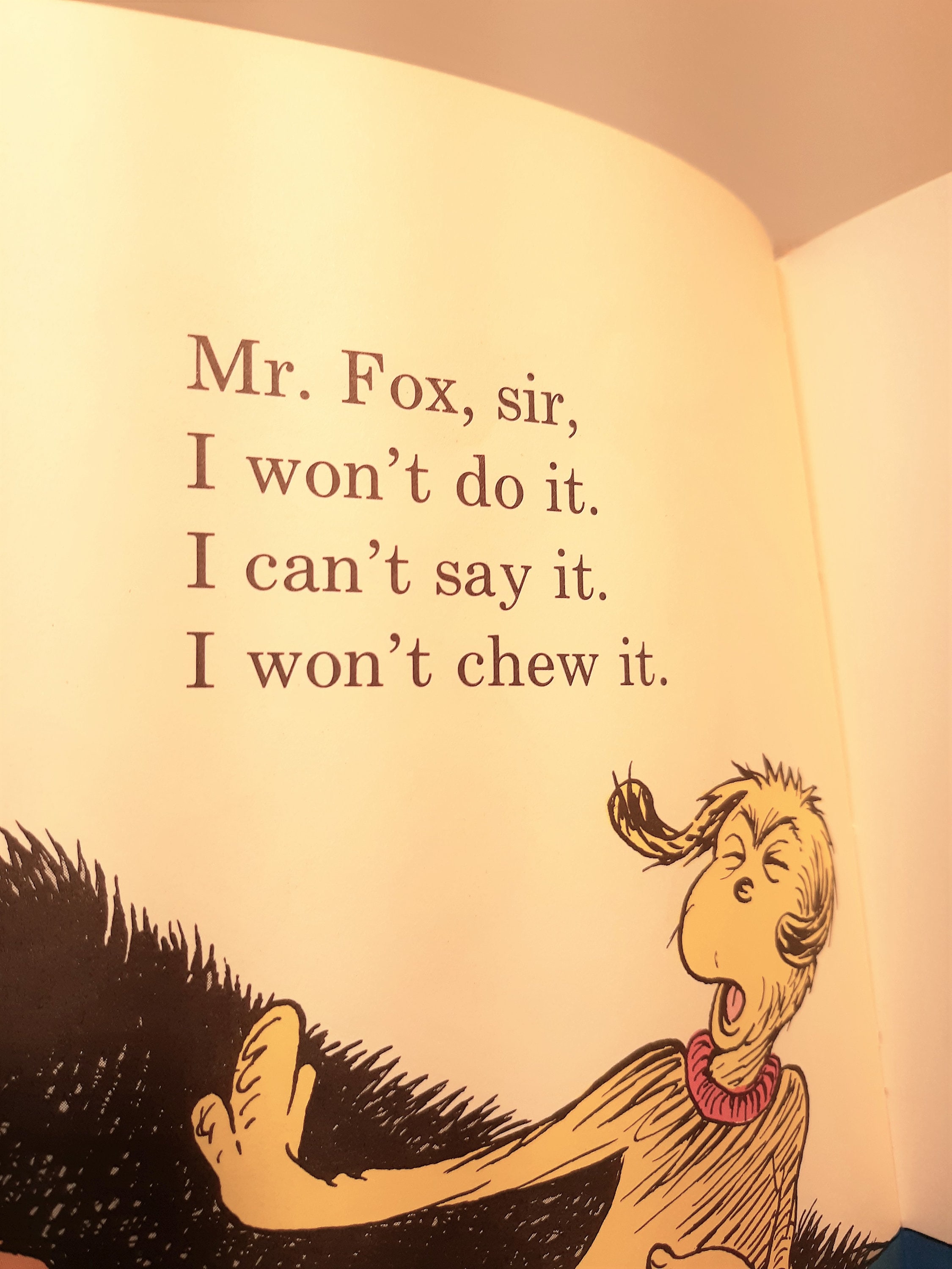 FOX in SOCKS by Dr. SEUSS-1965 - Etsy