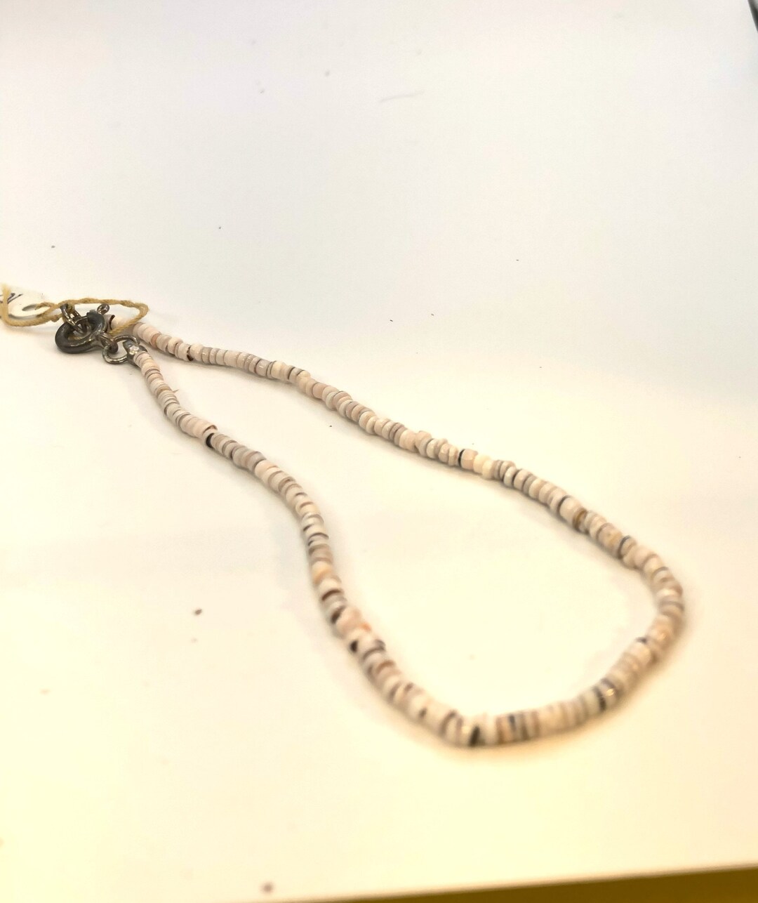 ANKLE BRACELET PINK Mussel Shell - Etsy