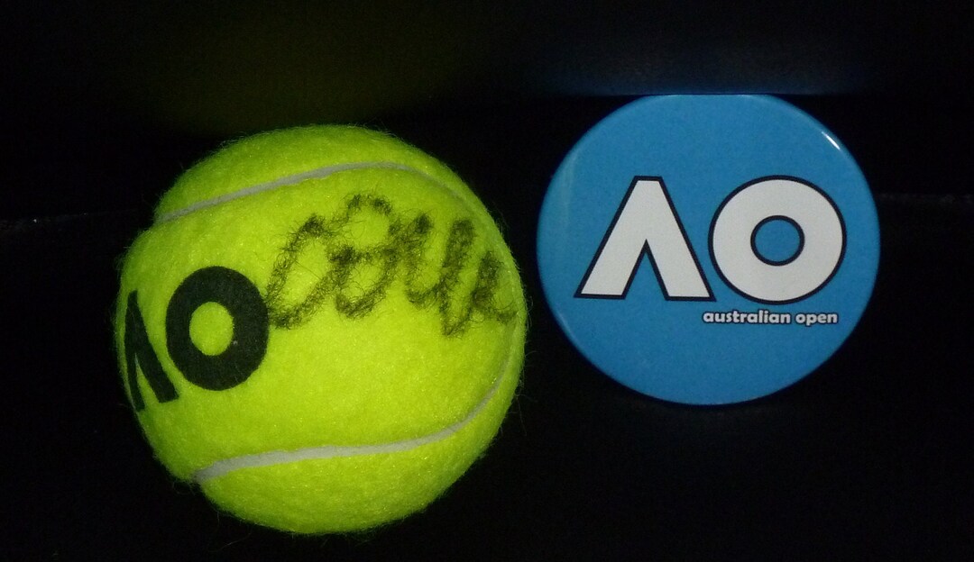 COCO GAUFF Autographed AUSTRALIAN Open Tennis Ball Plus Free Aussie ...