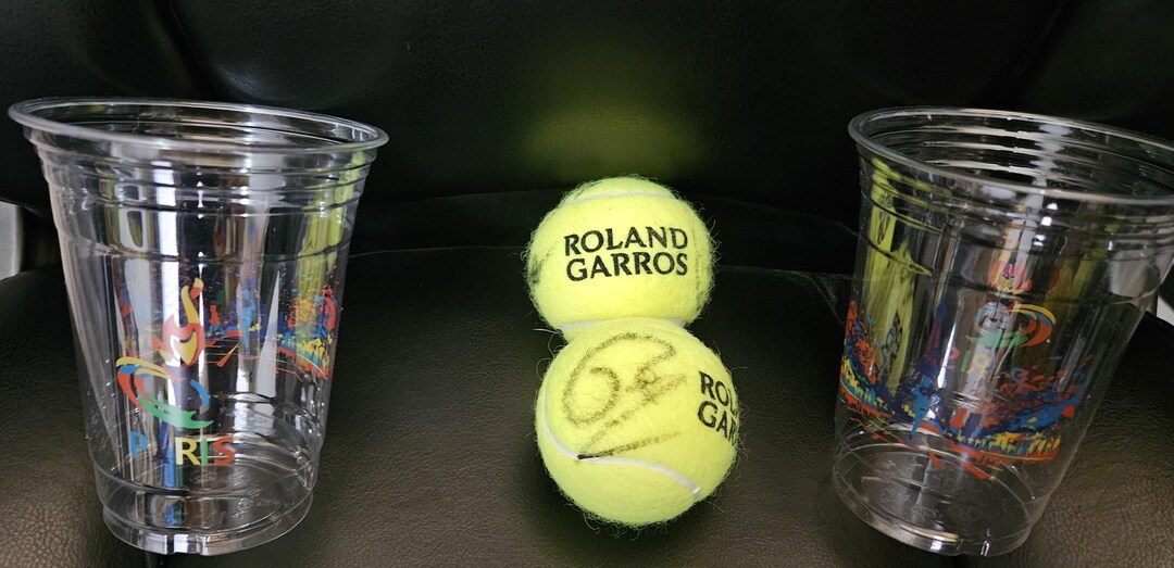 RAFAEL NADAL and CARLOS Alcaraz Autographed Roland Garros / French Open ...