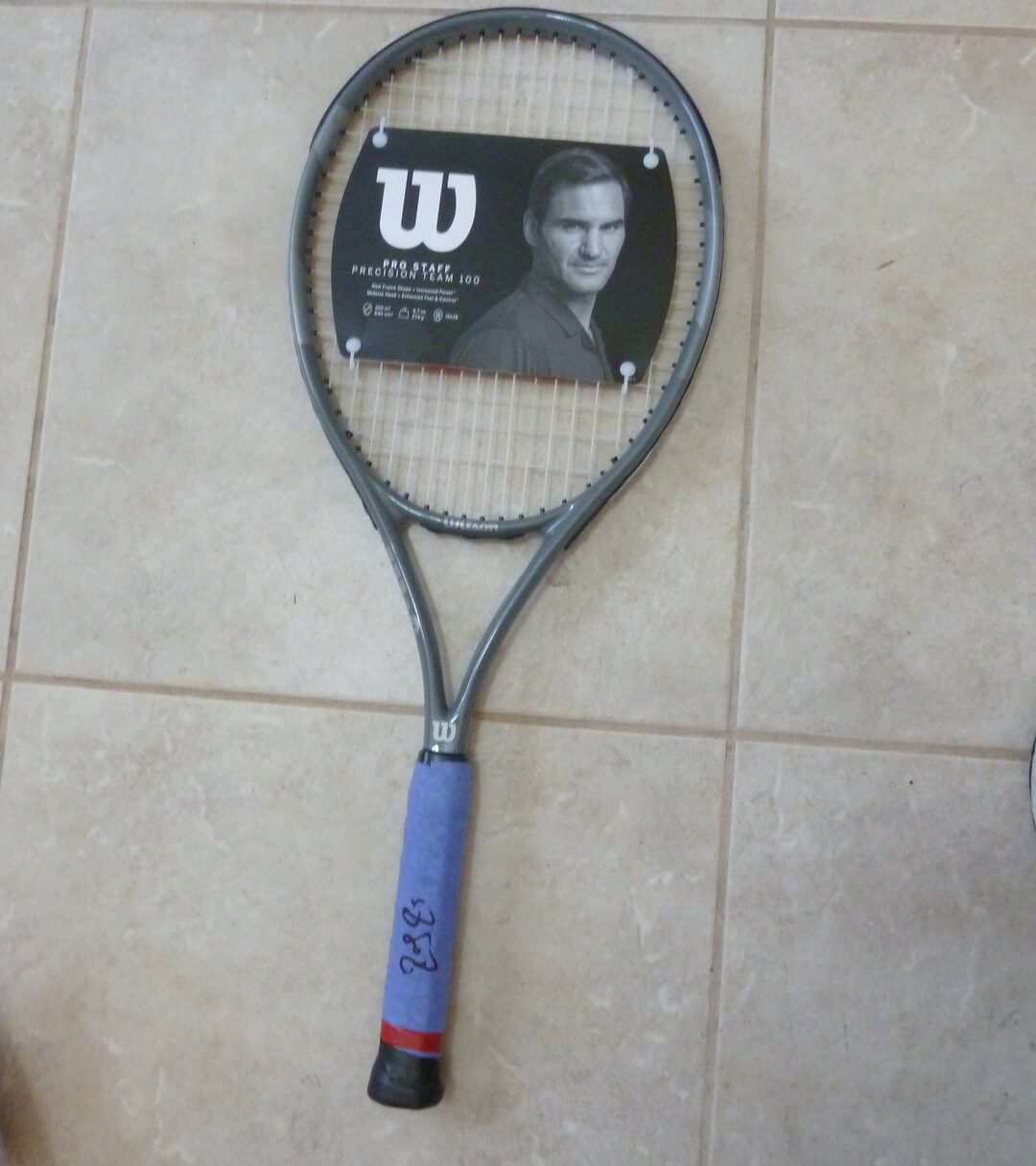 ROGER FEDERER Autographed Wilson Pro Staff Tennis Racket With - Etsy