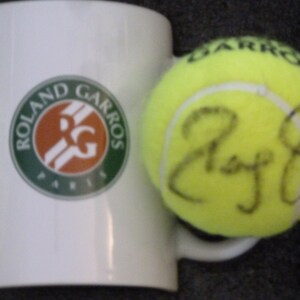 ROGER FEDERER Autographed 4 Ball Grand Slam Tennis Ball Set in - Etsy