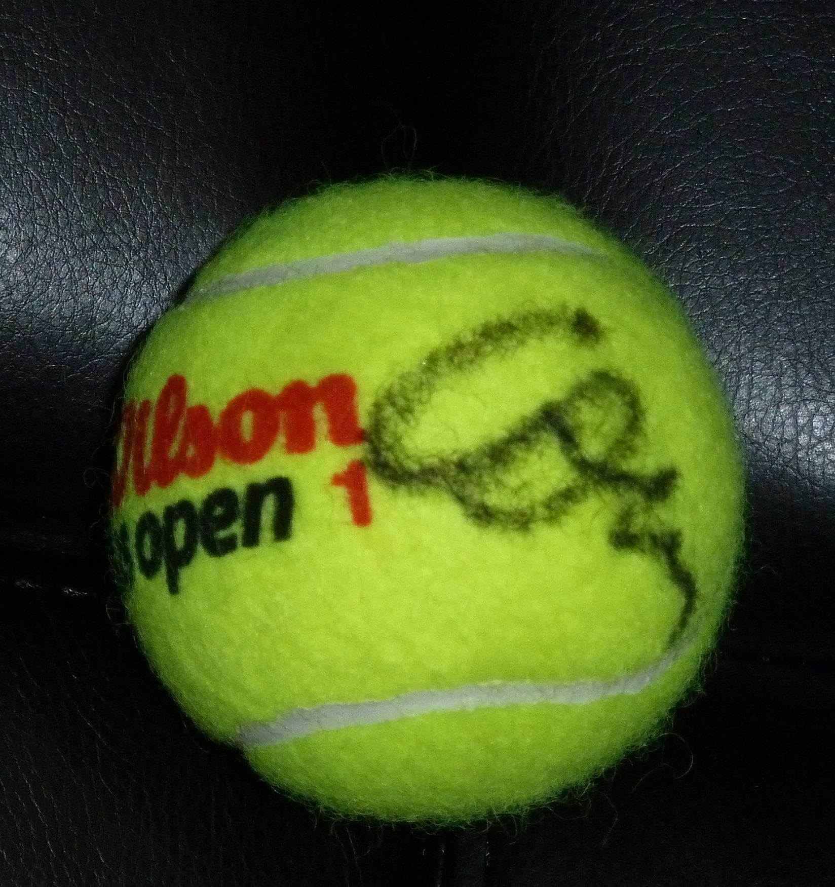 COCO GAUFF Autographed US Open Tennis Ball Plus Free Handmade Plastic ...