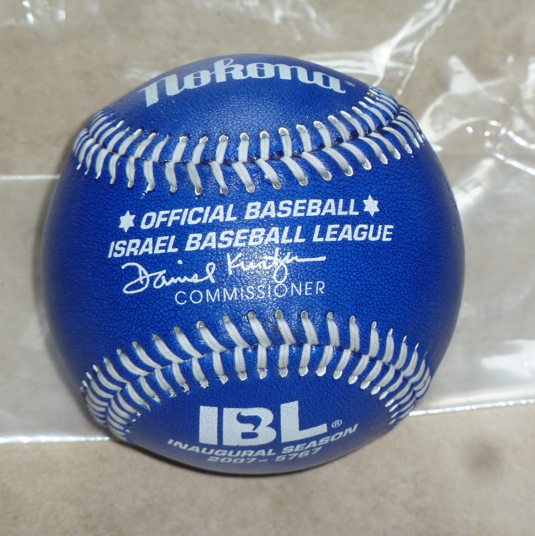 ISRAEL Official Baseball ISRAEL Baseball League inaugural - Etsy