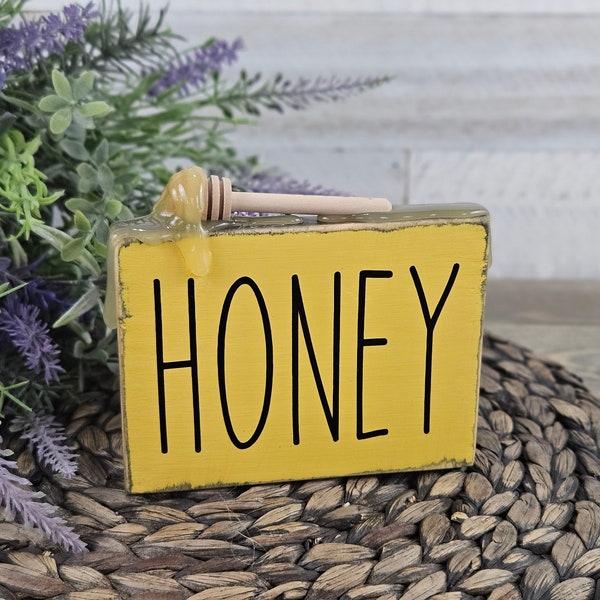 Honey Sign - Etsy