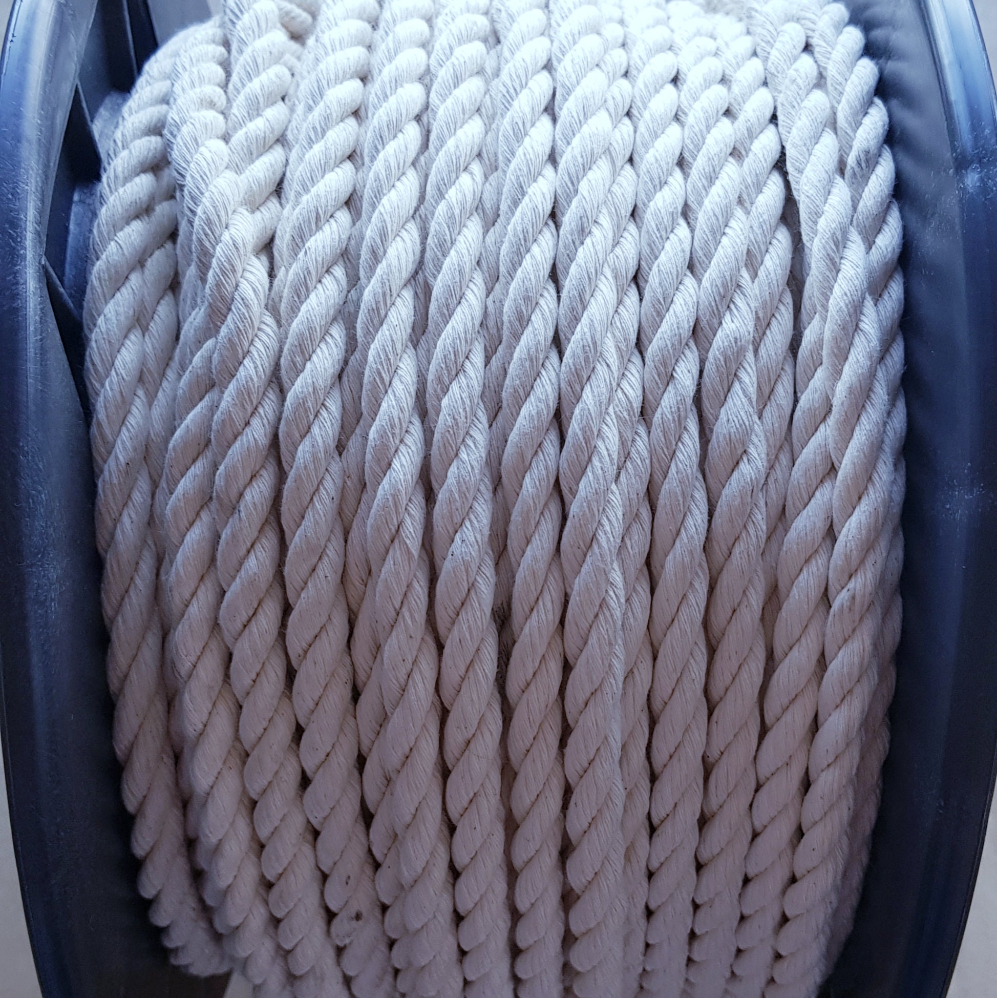 Cotton Rope 6 Mm/ 100 M Natural Yarn Twisted Rope Tools for Craft - Etsy