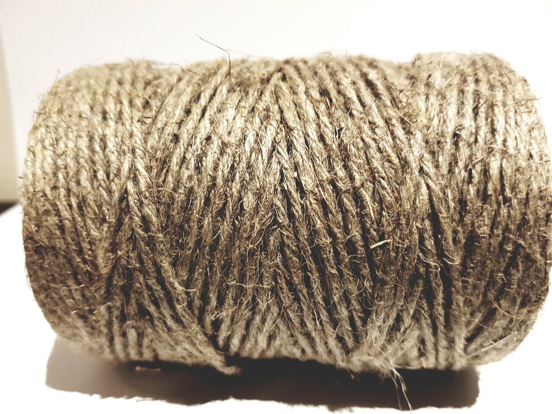 Linen Twine 2.5 Mm 100/200 Gram Twisted Linen Tools for Crafts - Etsy