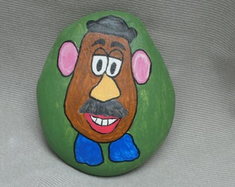 Piper Potato Hand-painted Garden Rock / Stone / Fruit - Etsy