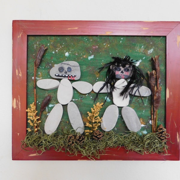 Pebble Artwork - Etsy