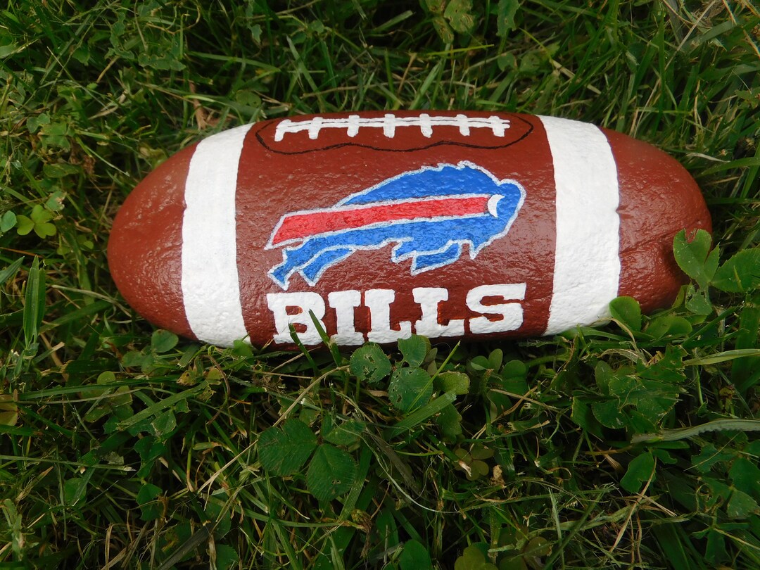 Painted Rocks for Garden Garden Decorations Buffalo Bills - Etsy