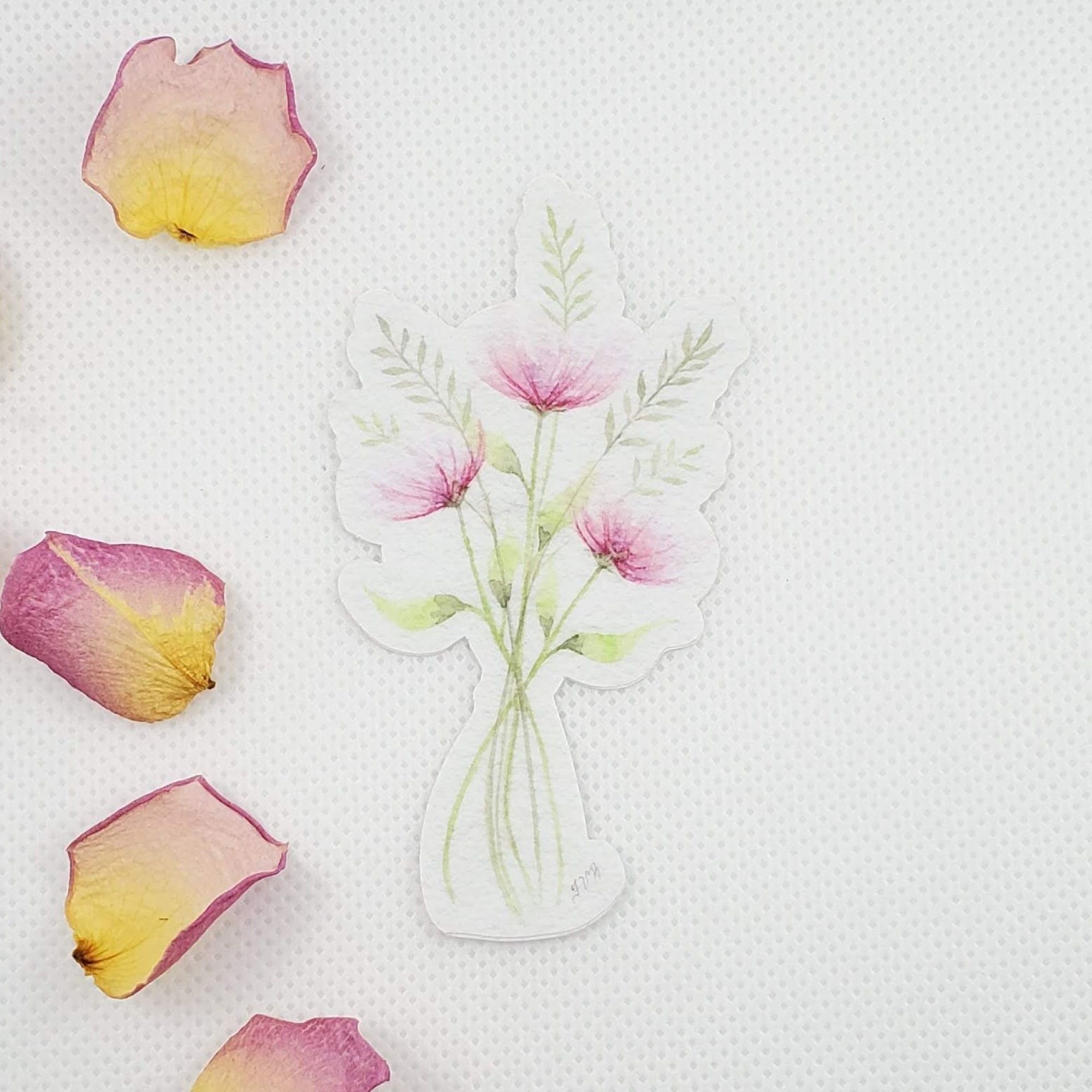 3" Flowers Sticker - Waterproof Sticker - Premium Quality Vinyl ...