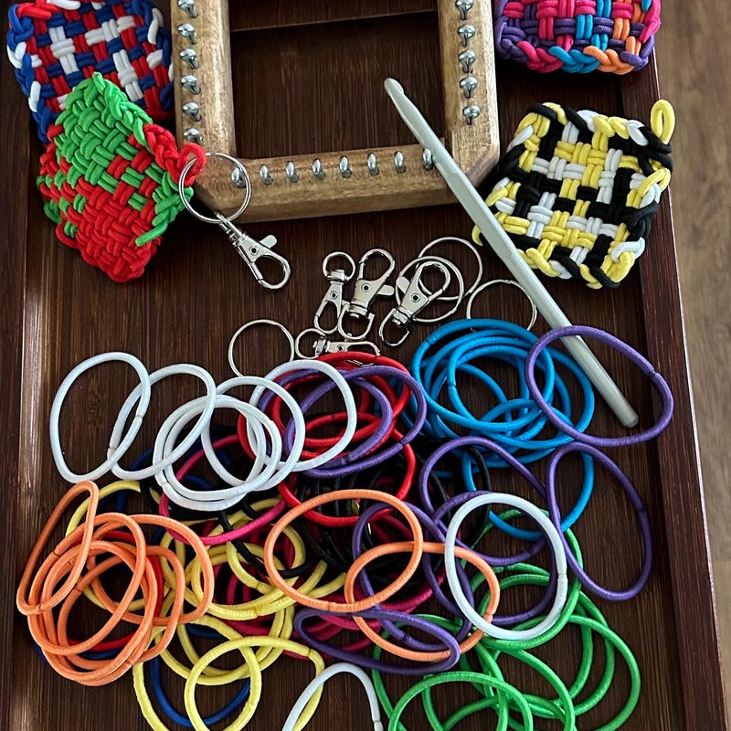 Loom Keychain - Etsy