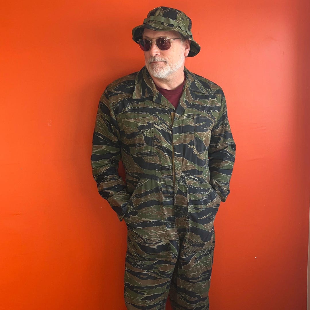 Vintage Tiger Stripe Camo Lightweight Coveralls Talon Zipper - Etsy