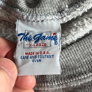 Vintage 90s Saint Louis University Sweatshirt Made in USA Billikens X ...