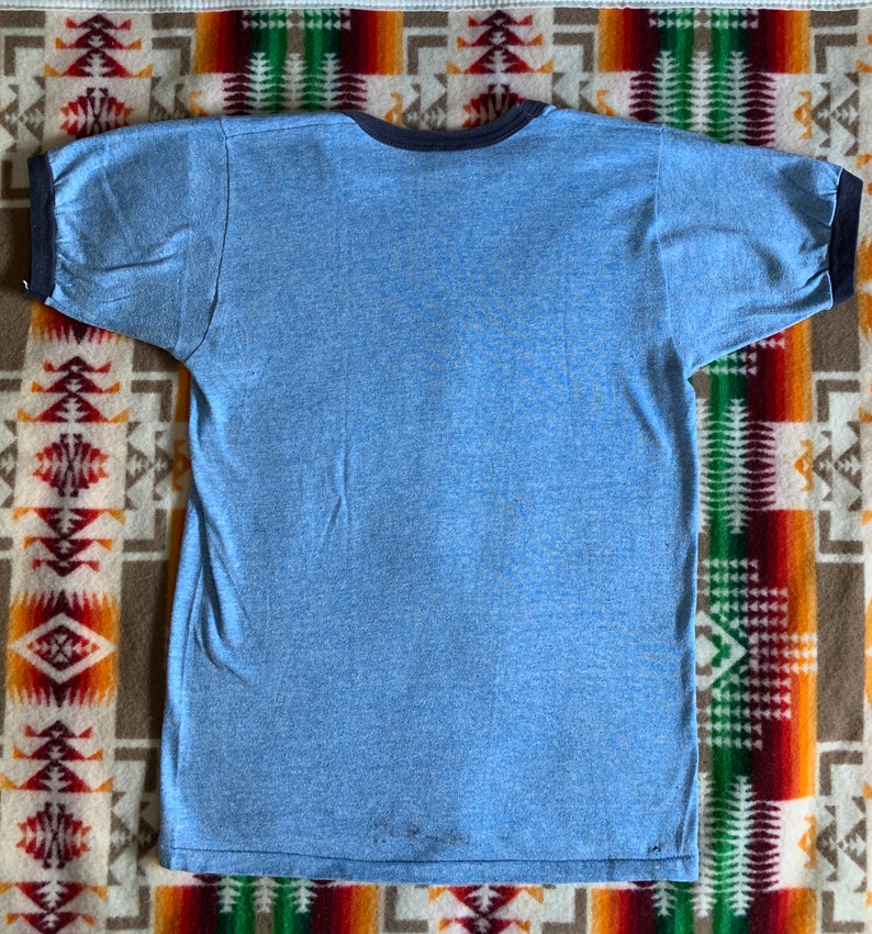 Vintage Russell Gold Label Ringer Military T Shirt Made in USA - Etsy