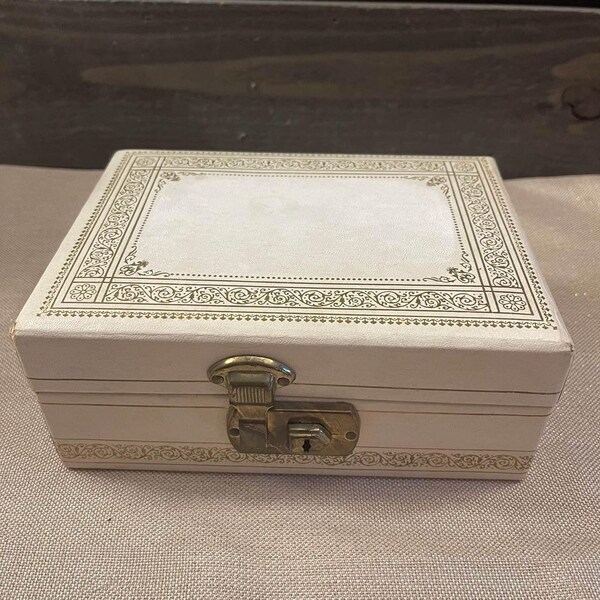 1950s Wooden Jewelry Box - Etsy