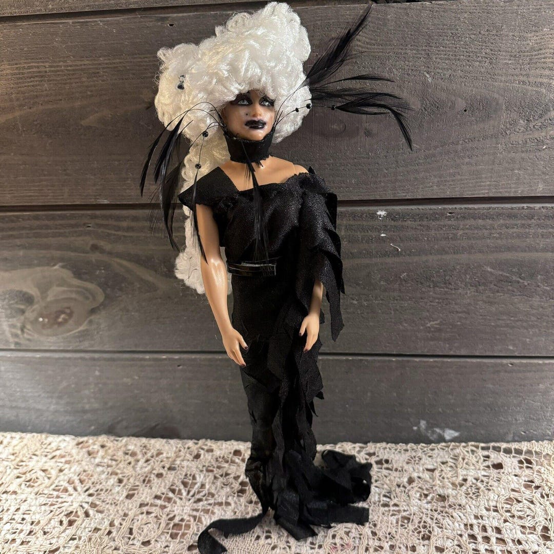 OOAK Drag Queen Ken Doll, Halloween, Goth - Etsy