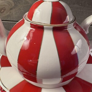 Grace’s Teaware Peppermint Teapot With Plate New - Etsy