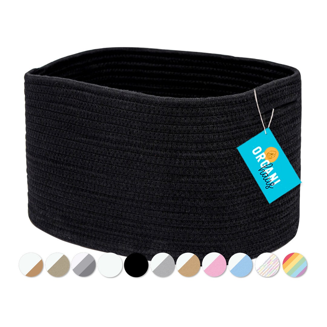 Organihaus Cotton Rope Cube Shelf Storage Baskets Decorative - Etsy