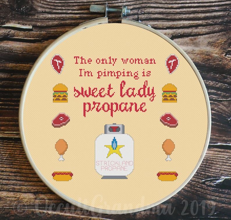 Sweet Lady Propane Hank Hill Grilling Quote King of the Hill - Etsy