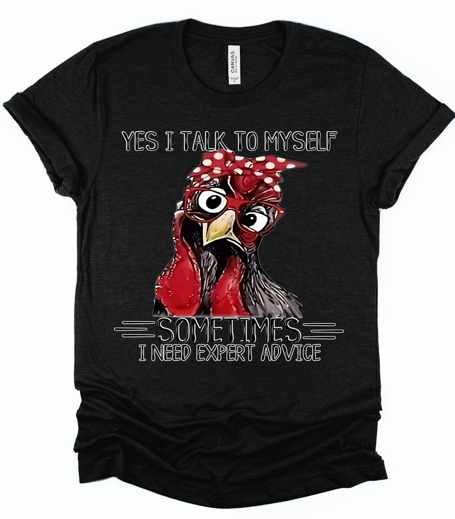Funny Chicken Expert Advice PNG - Sarcastic Tee Design (digital ...
