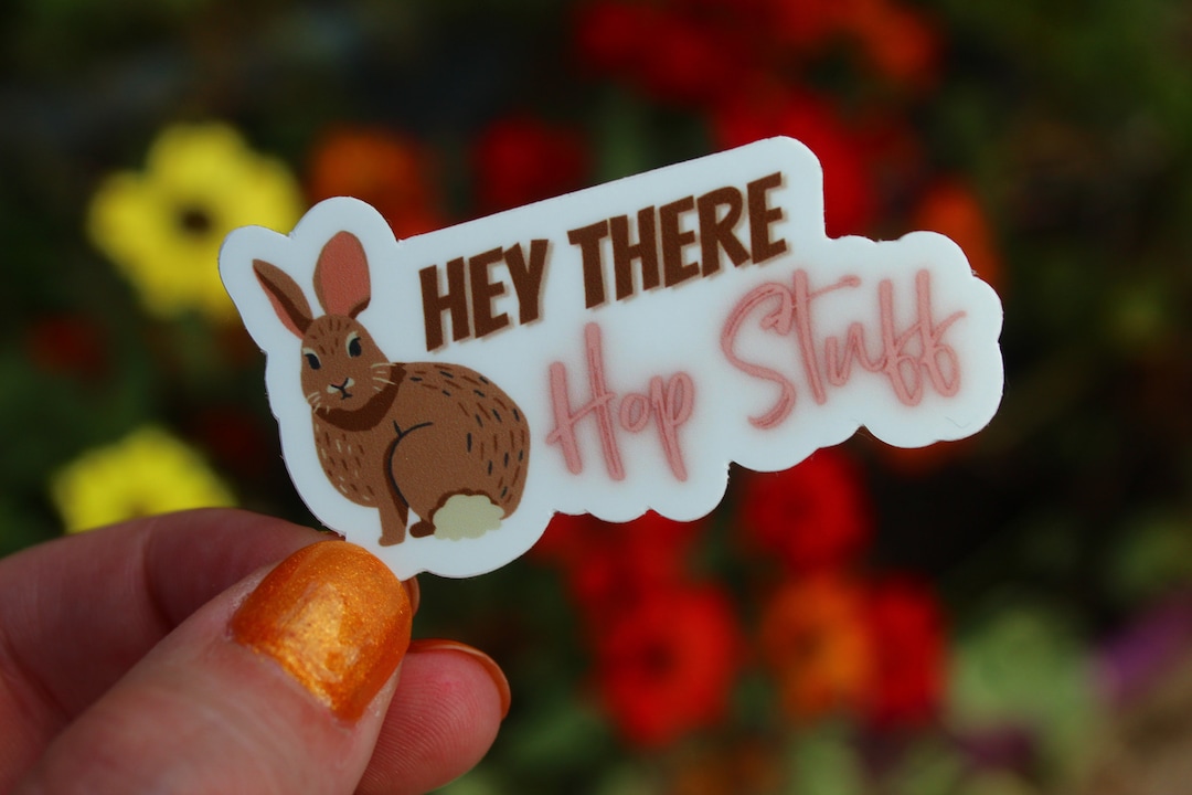 Cute Rabbit Sticker, Rabbit Sticker for Children, Stickers for Children ...
