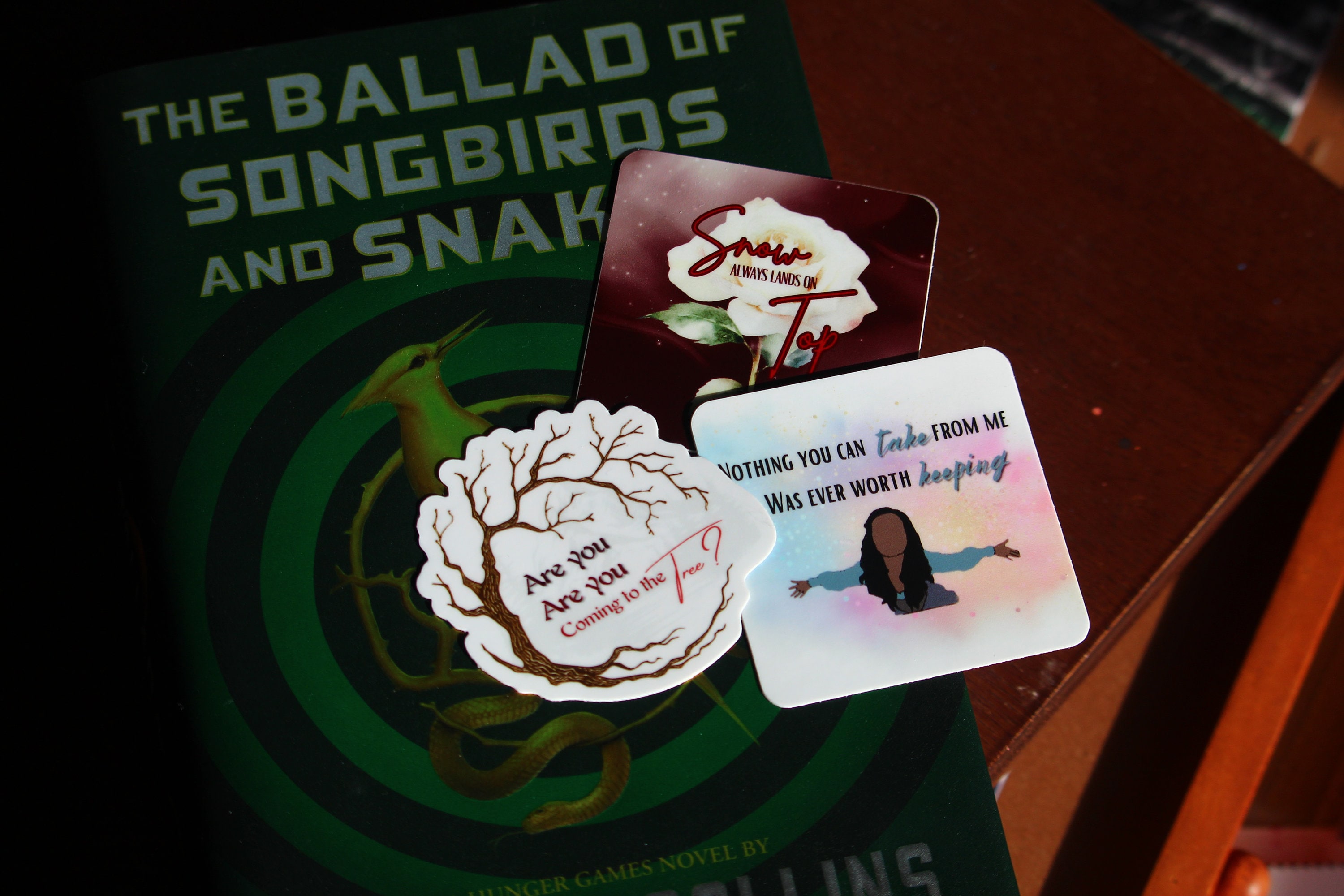 The Hunger Games Sticker Pack Featuring Quotes From the Ballad of ...