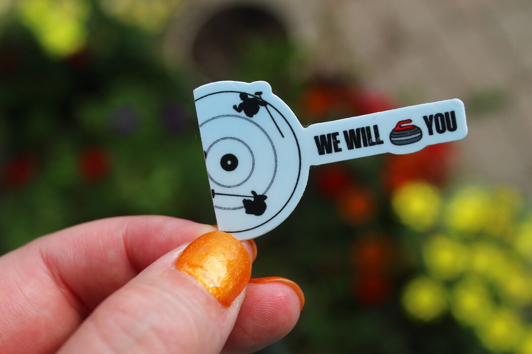 Curling Sticker for Bonspiel Prizes Gift for Curlers & Curling Team ...