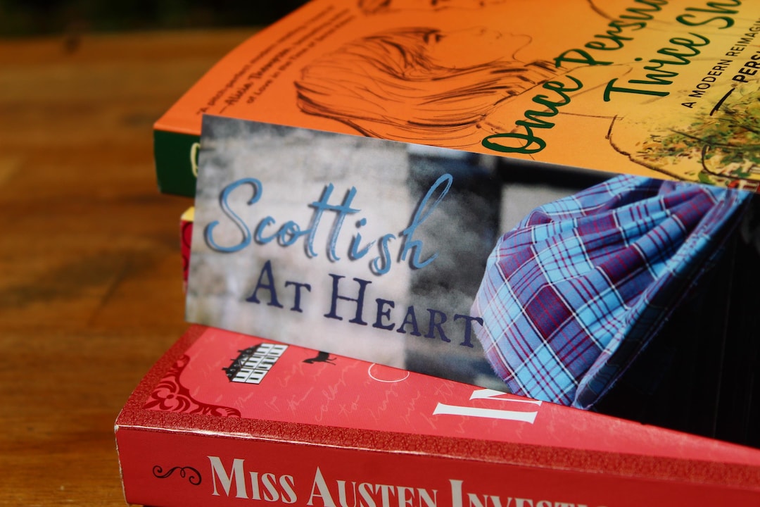 Scottish Heritage Bookmark, Scottish at Heart, Scottish Bookmark ...