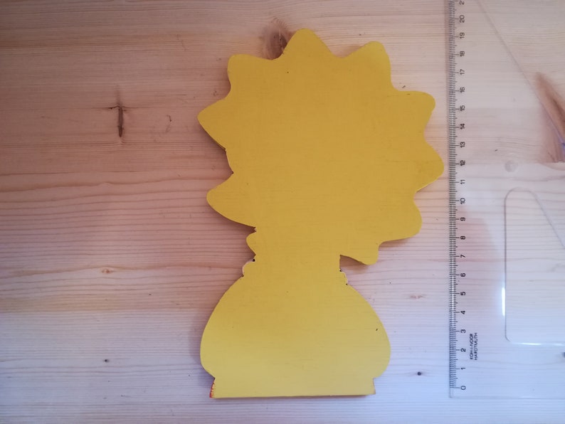 The Simpsons Lisa free stand shelf wood decoration. Funny | Etsy