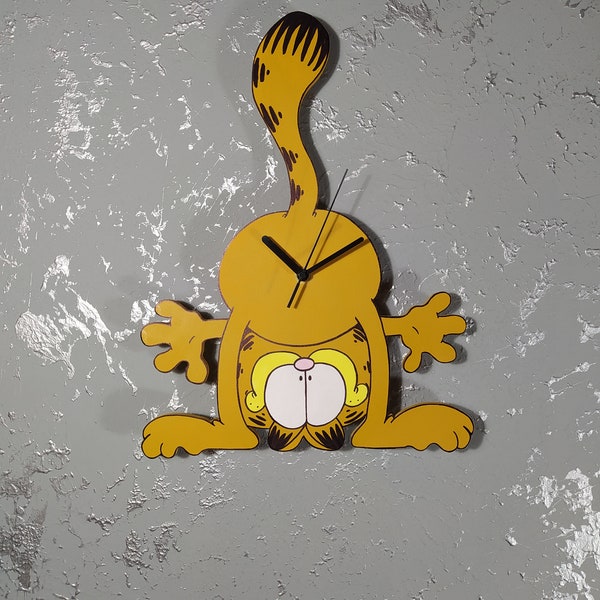 Garfield Clock - Etsy