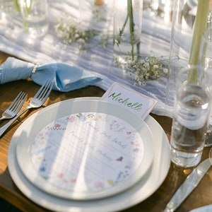 Custom Menus With Calligraphy and Watercolor Illustrations - Etsy