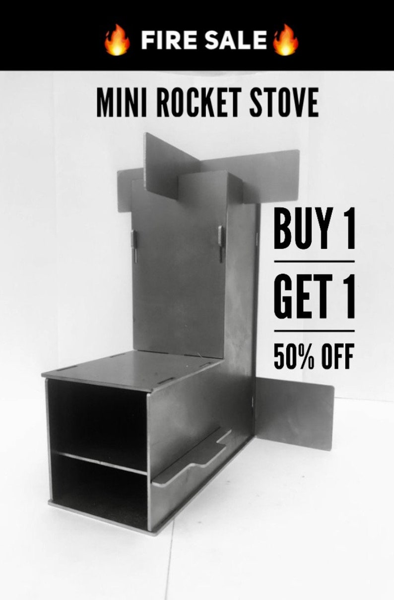 BUY 1 GET 1 50% Off/rocket Stove/collapsible Rocket Stove/portable ...